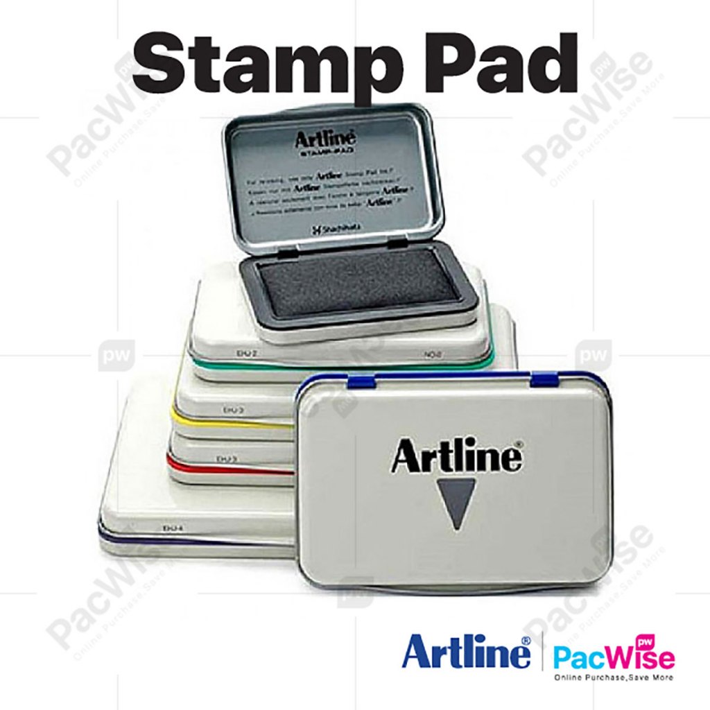 Artline & Astar Stamp Pad / Pad Setem Ink Pad – Stamp Pad Office ...