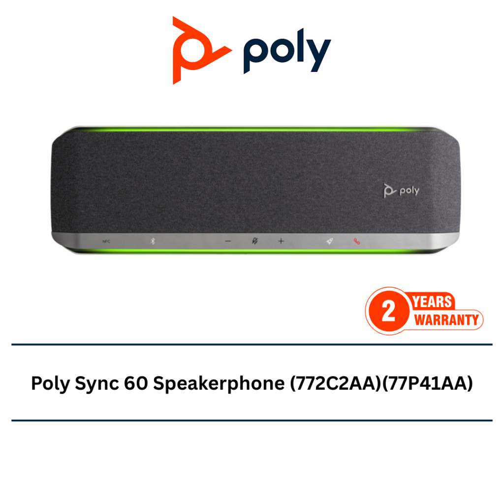 Poly Sync 60 Speakerphone (772C2AA)(77P41AA) | Shopee Malaysia