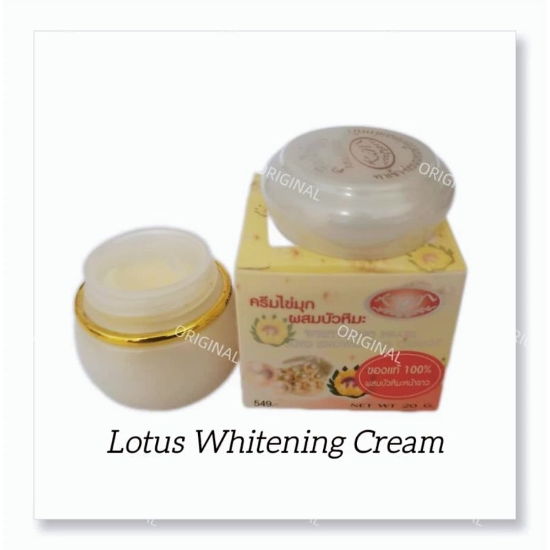(Original) Kim Whitening Cream Pearl And Snow Lotus Cream (Thailand) 20g | Shopee Malaysia