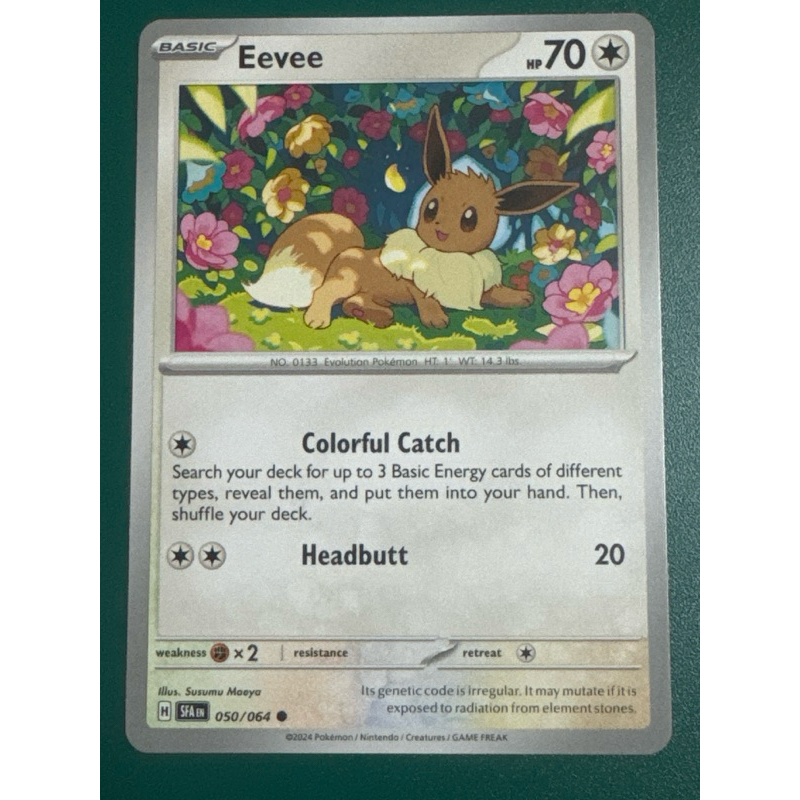 PTCG POKEMON CARD [VER.2024] [Eevee] [伊布] SV6a 050/064 NON-HOLO [Eeveelution] [Eevee Evolution ...