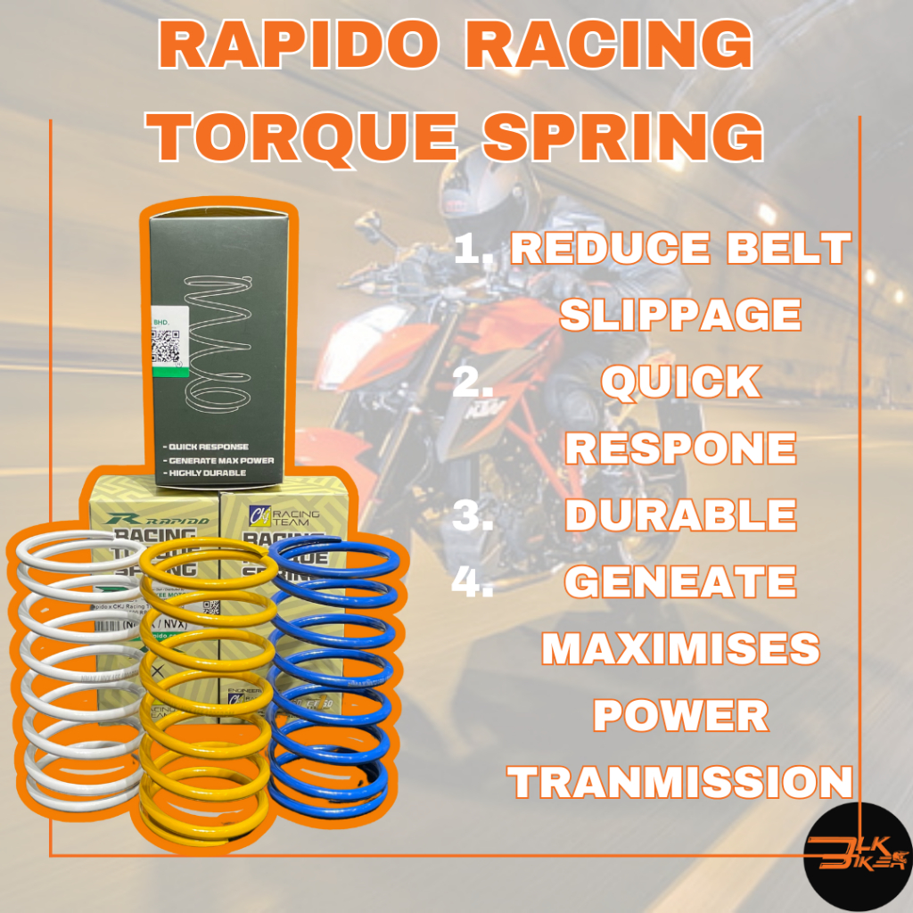 RAPIDO Racing Torque Spring Adv 160 Nmax Vario Nvx CVT Spring 1000 1200 ...