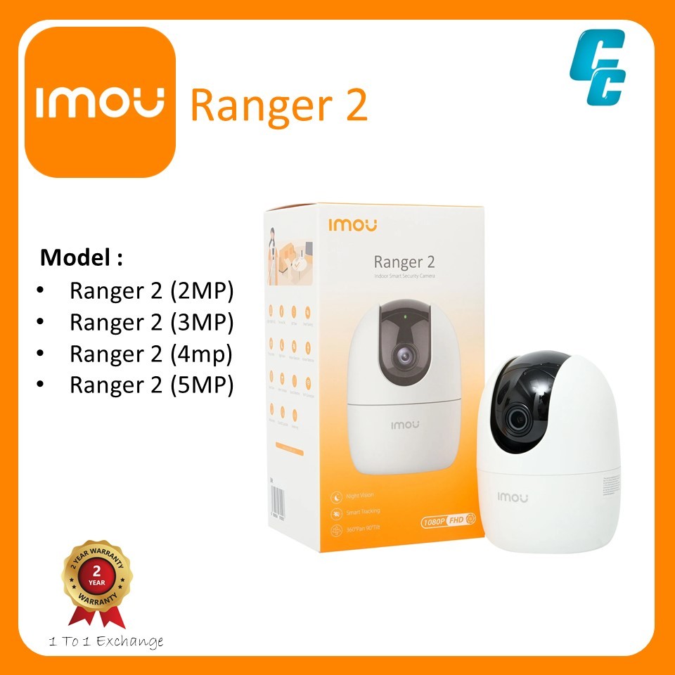 Dahua imou A22EP Ranger 2 1080p full HD ** EZviz c6cn yi mi ** | Shopee ...