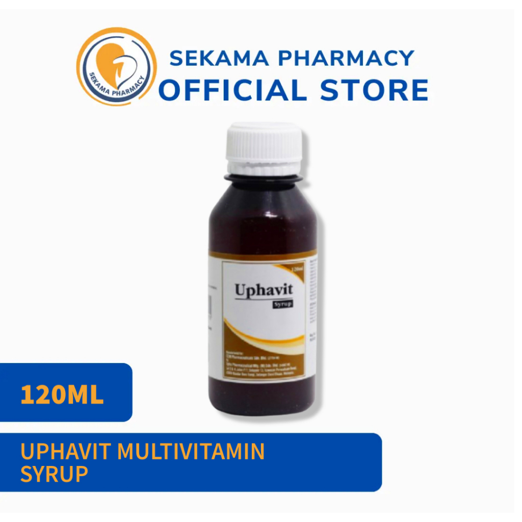 DUOPHARMA UPHAVIT (MULTIVITAMIN) SYRUP 120ML [EXP: 02/2027] - Sesuai ...