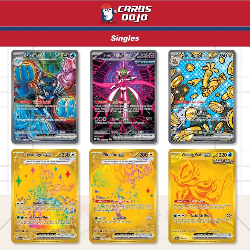 [READY STOCK] Prismatic Evolutions Singles SIR/GOLD Pokemon TCG English ...