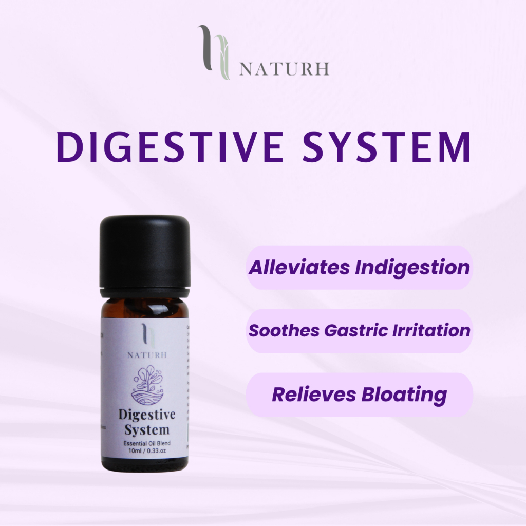 Naturh Digestive System Essential Oil Blend (10ml) | Shopee Malaysia