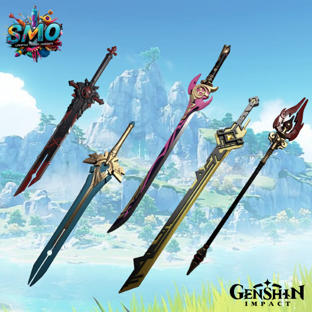 Genshin Impact Soft Sword / Bow PU Cosplay Toy (Musou Isshin / Skyward ...