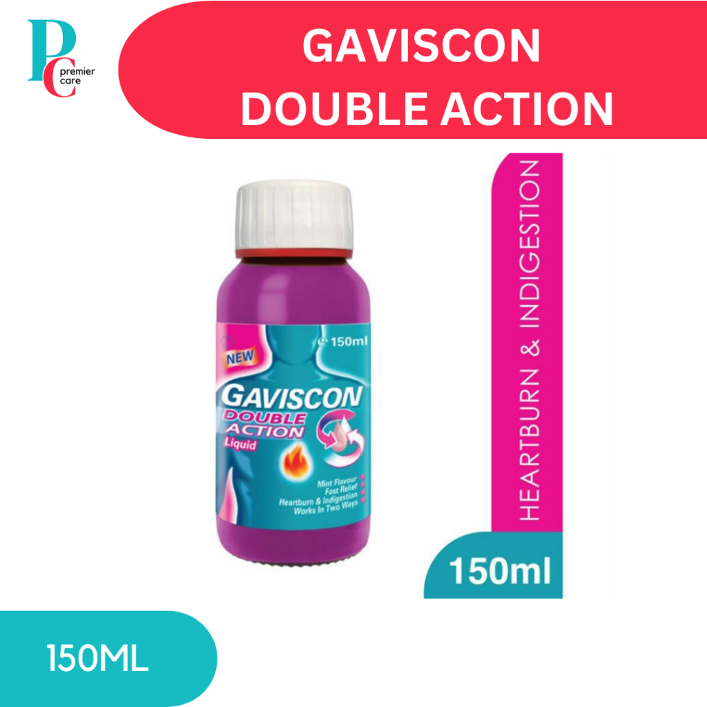 GAVISCON DOUBLE ACTION 150ML | Shopee Malaysia