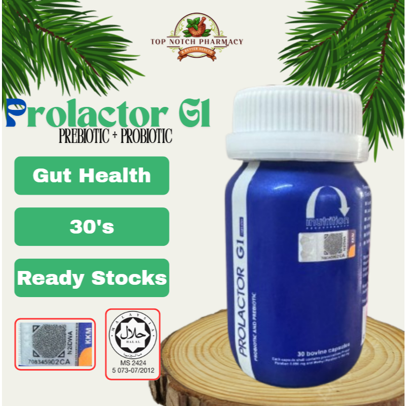 Prolactor G1 10 Billion CFU Pre & Probiotic Complex Capsule (30's ...