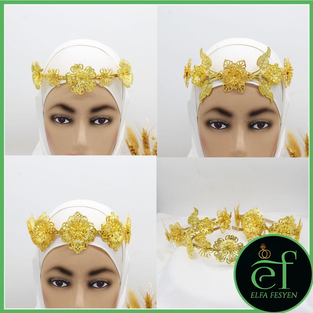 Cekak Gandik Mahkota Gandik Tradisional Free Size(GDK12)(GDK14)(GDK20 ...