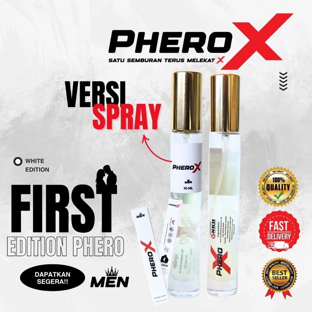 PHERO X MEN PERFUME VERSI 10ML SPRAY / PHERO X MEN MEMIKAT WANITA ...