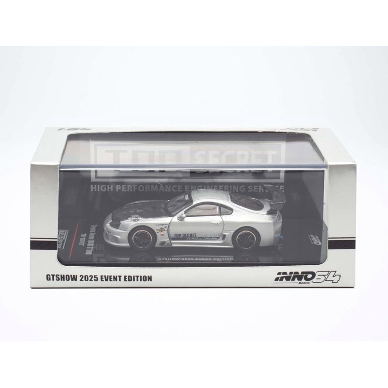 Inno 1/64 top secret Toyota supra a80 China GT SHOW 2025 | Shopee Malaysia