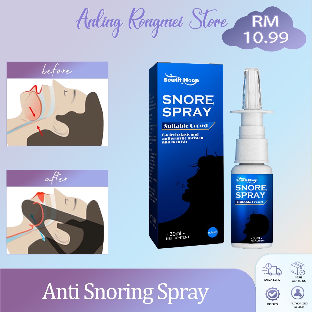 Anti Snoring Spray 𝐒𝐭𝐨𝐩 𝐒𝐧𝐨𝐫𝐢𝐧𝐠 Fast Sinus Spray Improve Breathing ...