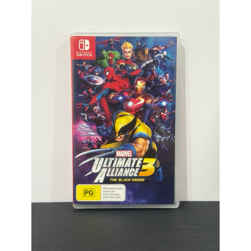 NSG Nintendo Switch Marvel Ultimate Alliance 3: The Black Order Chi/Eng ...