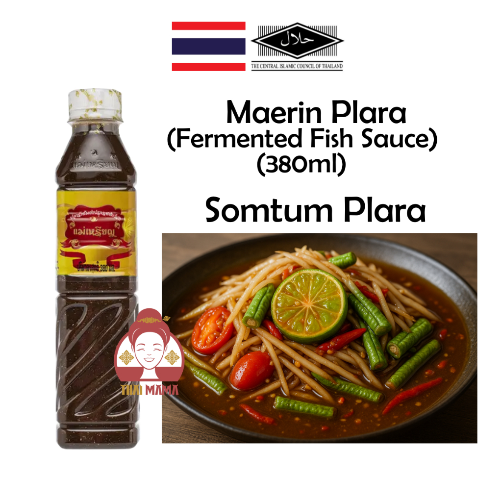 Maerin Plara ( Pla Ra / Pala ) Fermented Fish Sauce (somtum sauce ...