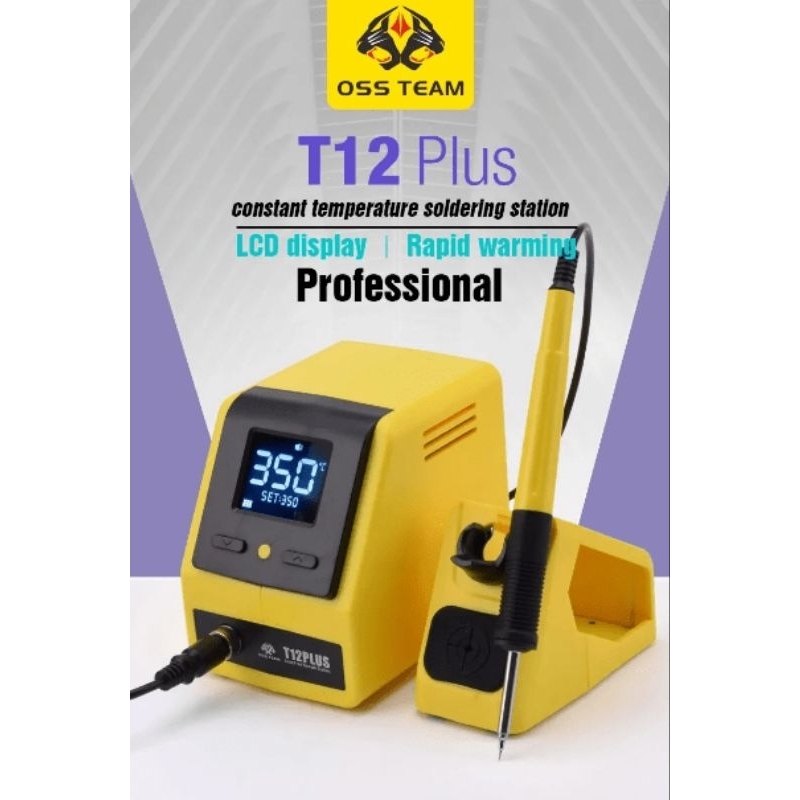 OSS TEAM T12 PLUS INTELLIGENT CONSTANT TEMPERATURE PROFESSIONAL LCD ...