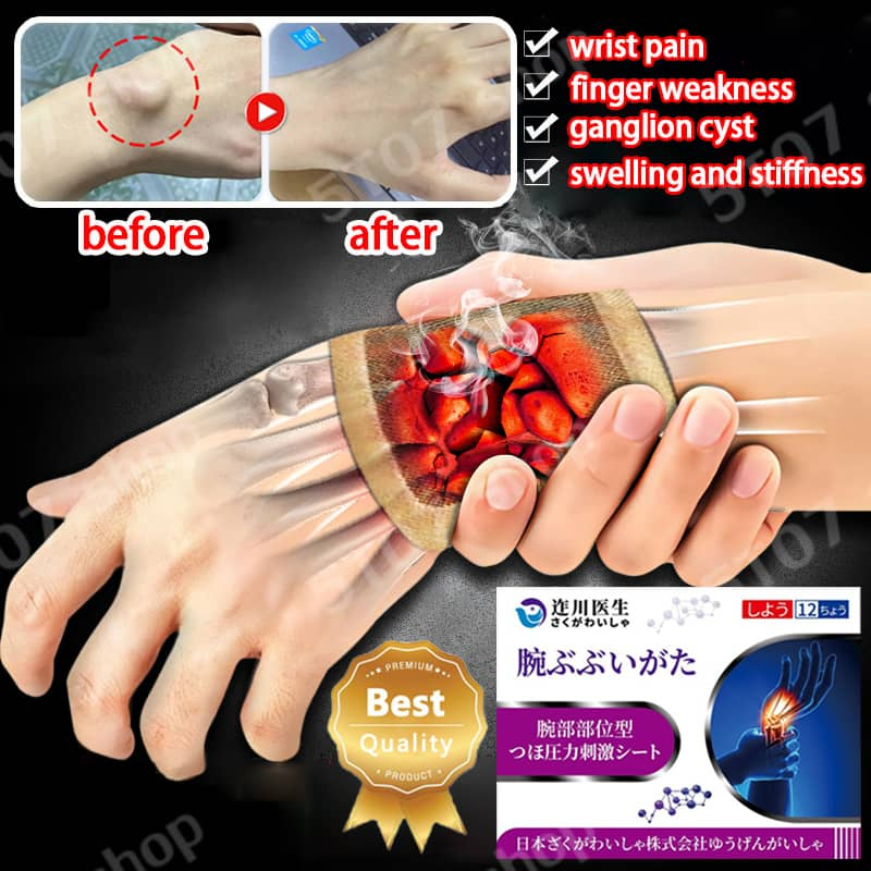 Tendon Sheath Sticker 12pcs Elbow Joint Sticker Wrist Finger Pain Sad ...