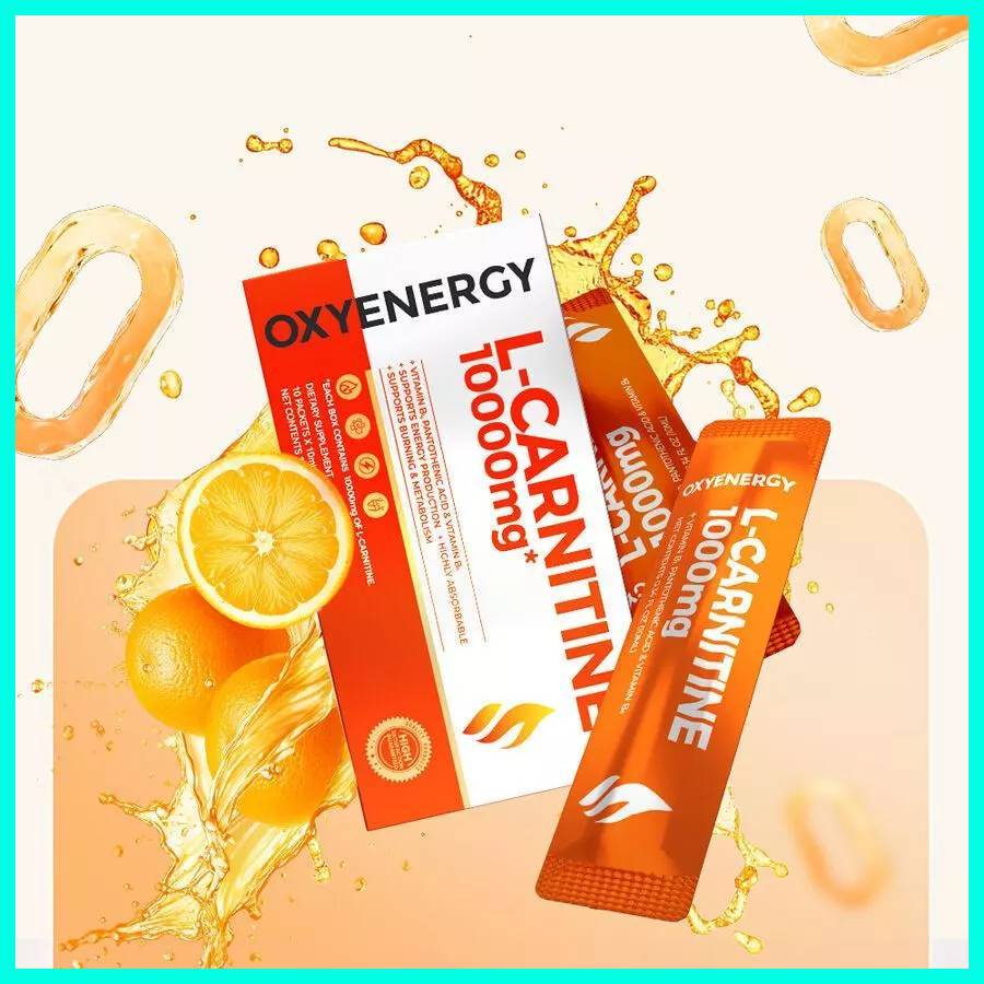 Oxyenergy L-Carnitine Orange | Pre-Workout & Fat Burner Gym Supplement | Tenaga & Bakar Lemak ...