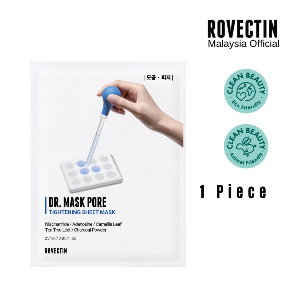 EXP APRIL 2026 Rovectin Official Dr. Mask Pore (1Pc) | Dr. Mask Pore ...