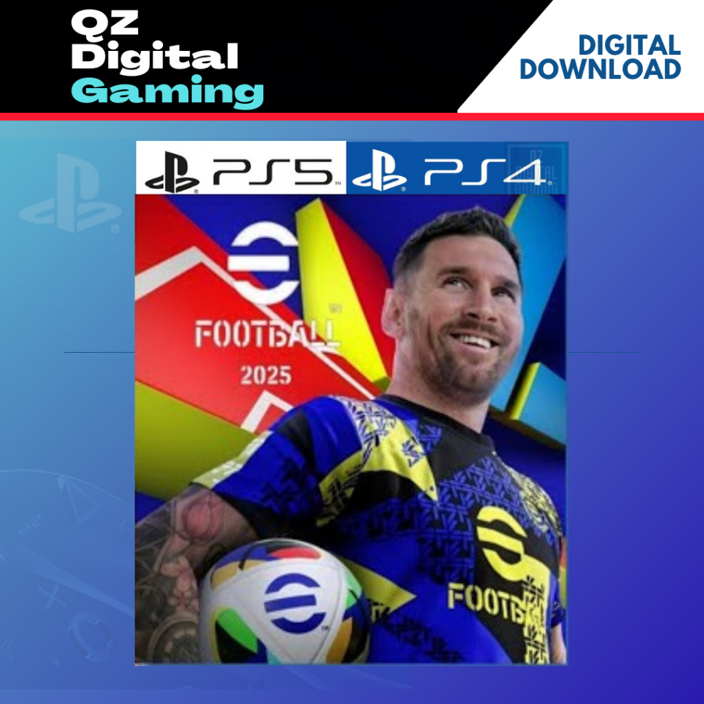 PS4 / PS5 eFootball PES 2025 Full Game Digital Download PES 25 | Shopee ...
