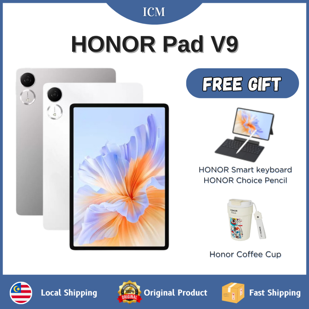 HONOR Pad V9 (12+256GB) Android Tablet | 11.5“ 2.8K FullView Display ...