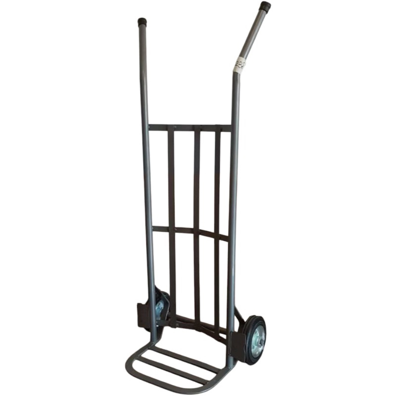 6" Two Wheel Hand Push Trolley Hand Trolley Hand Truck 2 Wheels Heavy ...