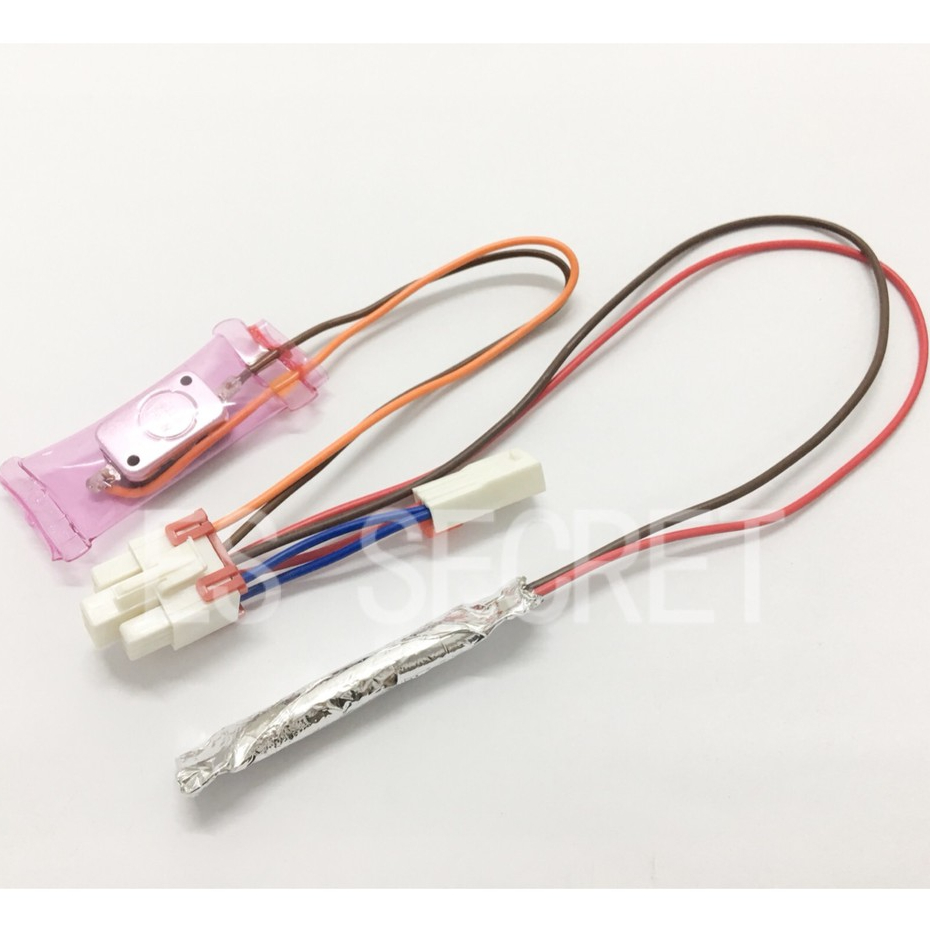LG / ELBA Refrigerator Defrost Sensor Thermostat 2 Sockets | Shopee ...