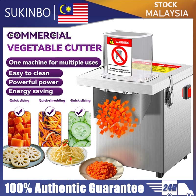 SUKINBO Multifunctional 3 in 1 Electric Vegetable Cutter Fruit Slicer ...