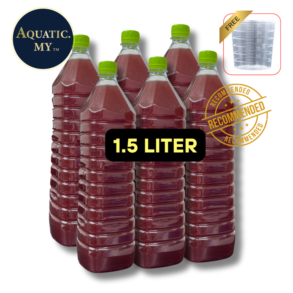 PSB Photosynthetic Bacteria (1.5L) Penjernih Air Akuarium Kolam + Kawal Alga + Stabilkan Air ...