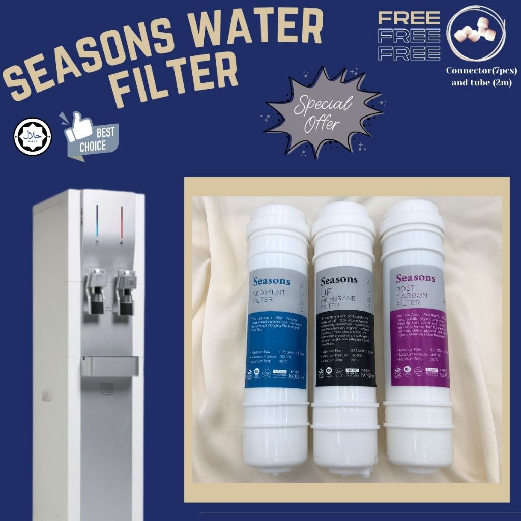 3 stage Compatible Water Replacement Filter UF Membrane Set - I type 10 ...