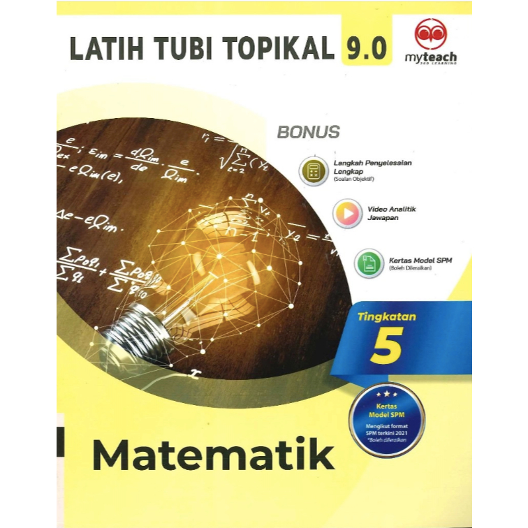 MyTeach: Latih Tubi Topikal 9.0: Matematik + Mathematics: Tingkatan ...