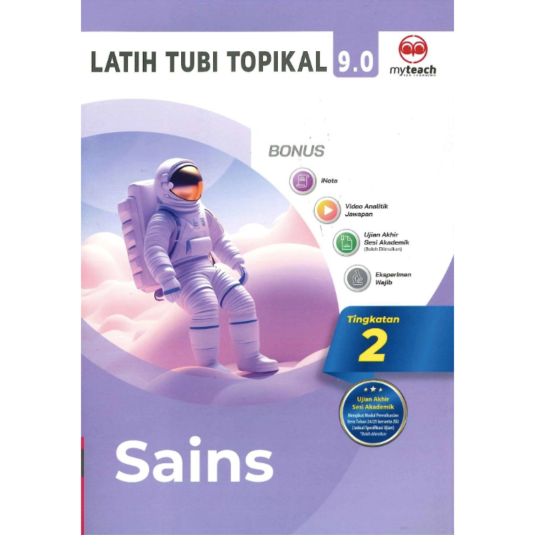 MyTeach: Latih Tubi Topikal 9.0: Sains + Science: Tingkatan + Form 2: LTS2_SCI_2: 9786297736372 ...