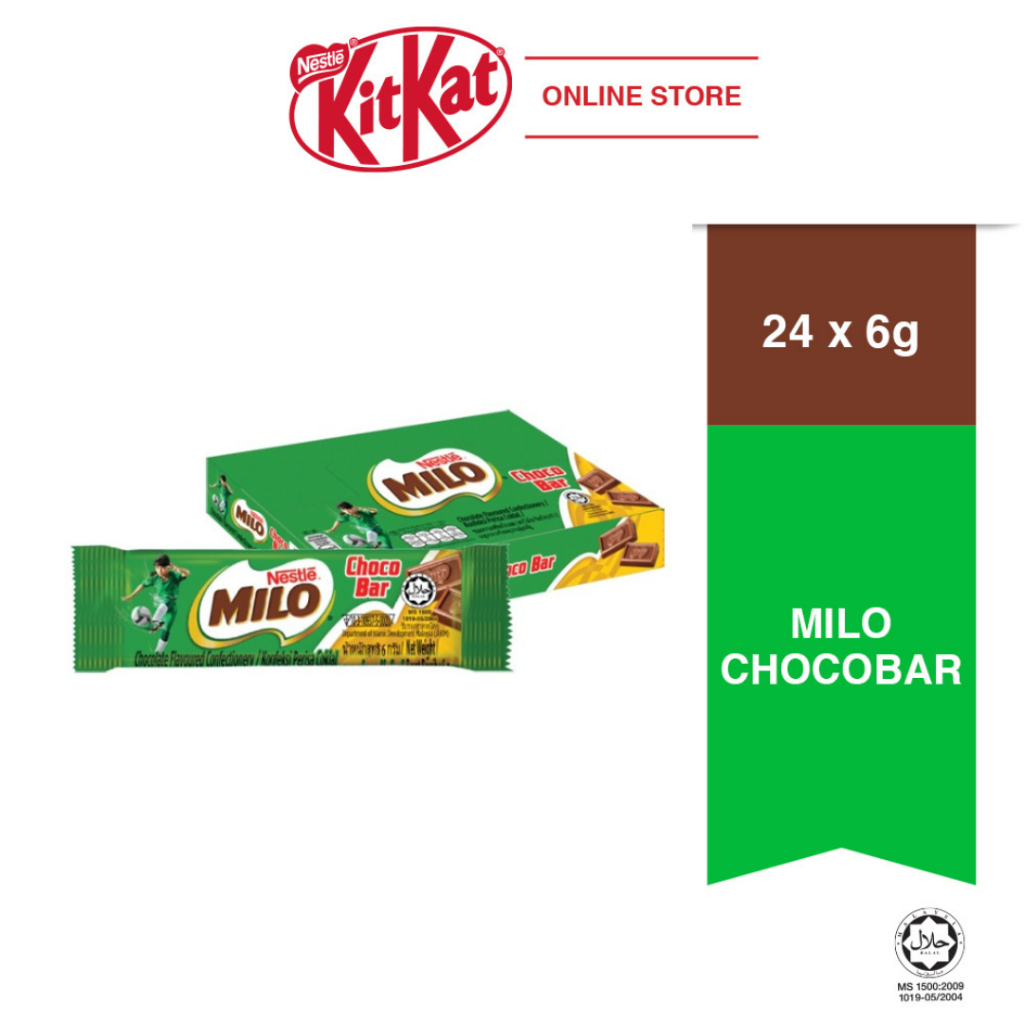 NESTLE MILO Chocobar Multipack (24x6g) | Shopee Malaysia
