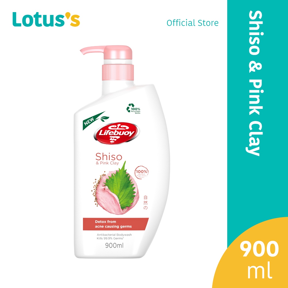 Lifebuoy Body Wash Shiso & Pink Clay 900ml | Shopee Malaysia