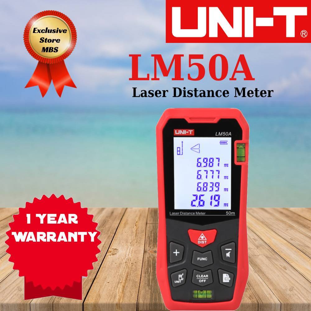 UNI-T LM50A LM70A LM100A LM120A Laser Distance Meter | Shopee Malaysia