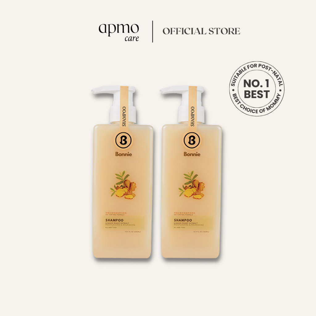 Bonnie Ginger Oil Control Shampoo 500ML | Anti-Dandruff, Scalp Care ...