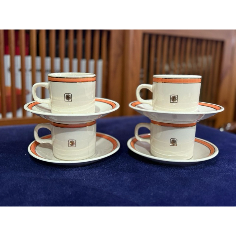 Collector Edition - Nescafe Cawan & Piring x 4 pasang | Shopee Malaysia