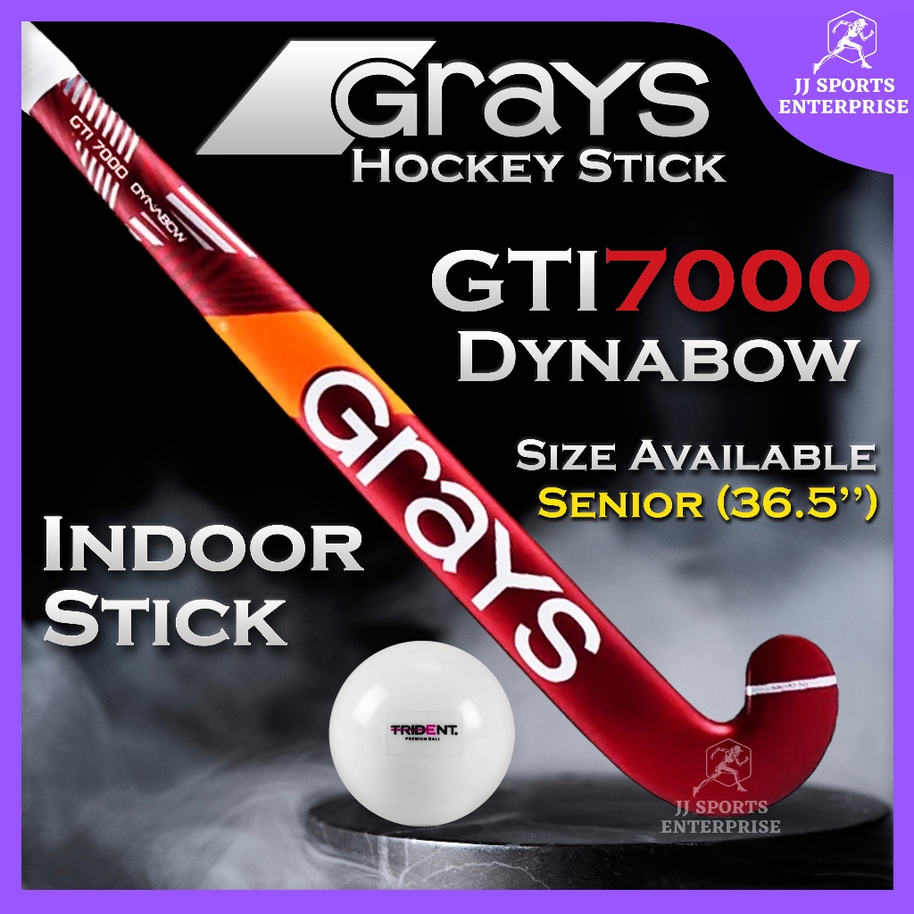 Grays GTI7000 GTI 7000 Dynabow Indoor Hockey Stick Kayu Hoki Trident ...