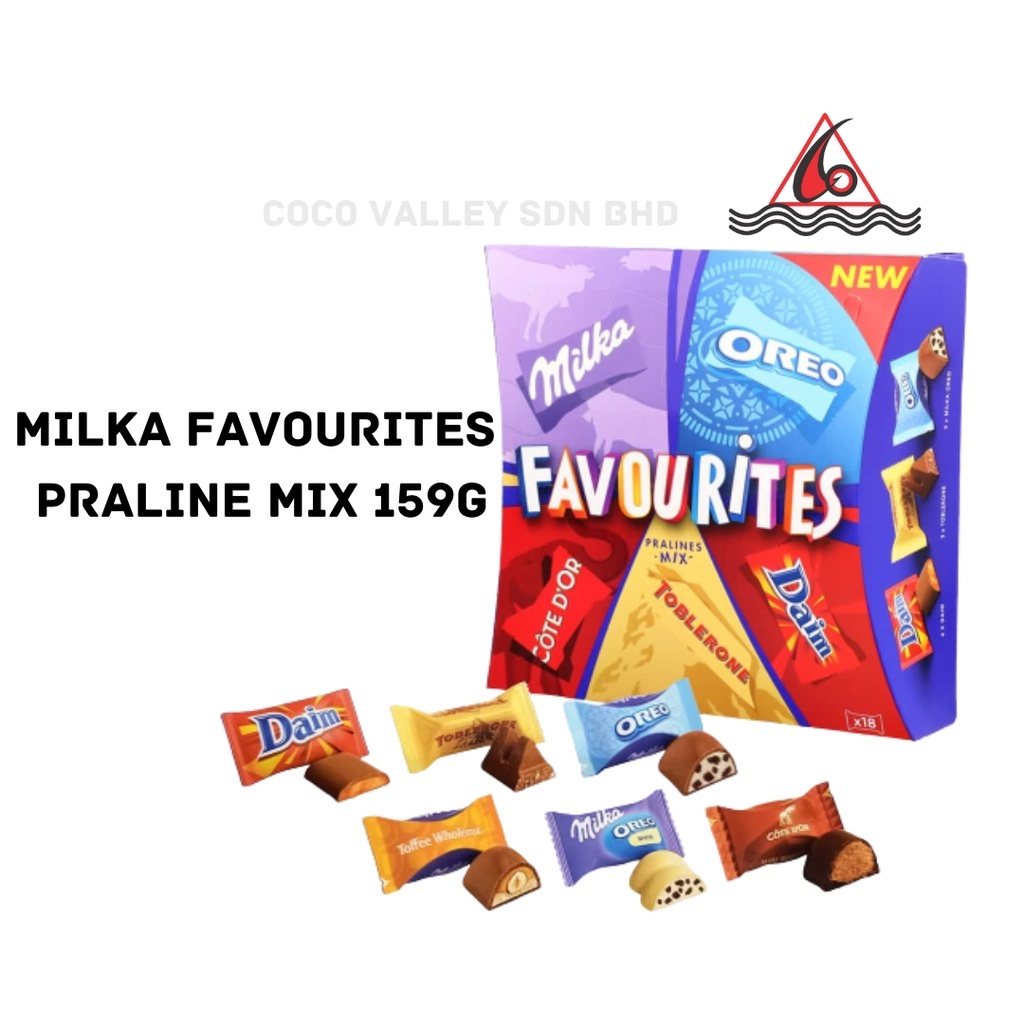 MILKA FAVORITES PARTY MIX 159G READY STOCK !!! | Shopee Malaysia