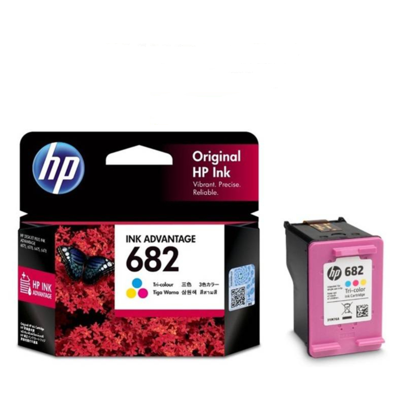 HP 682 Tri-Color Original Ink Cartridge | Shopee Malaysia