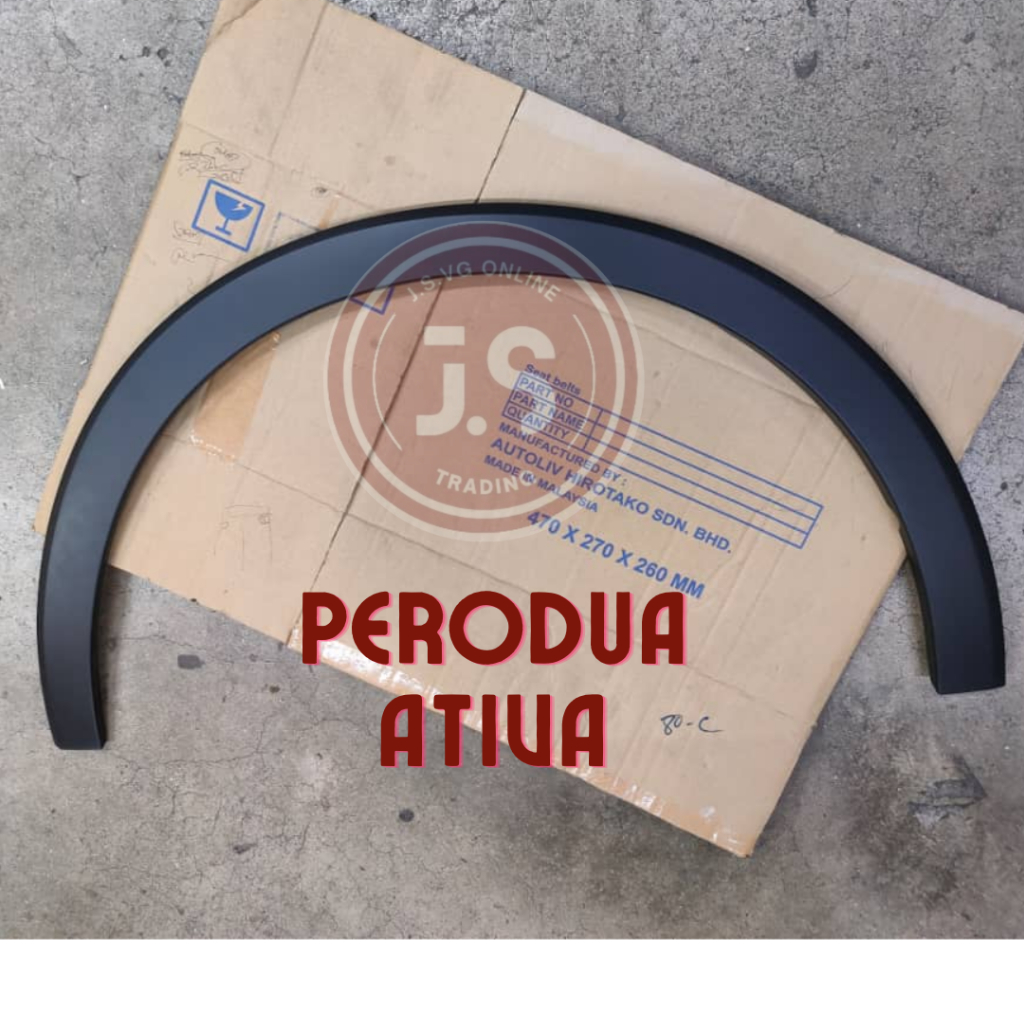 【JSVG】PERODUA ATIVA FENDER SKIRT FENDER ARCH ORIGINAL | Shopee Malaysia