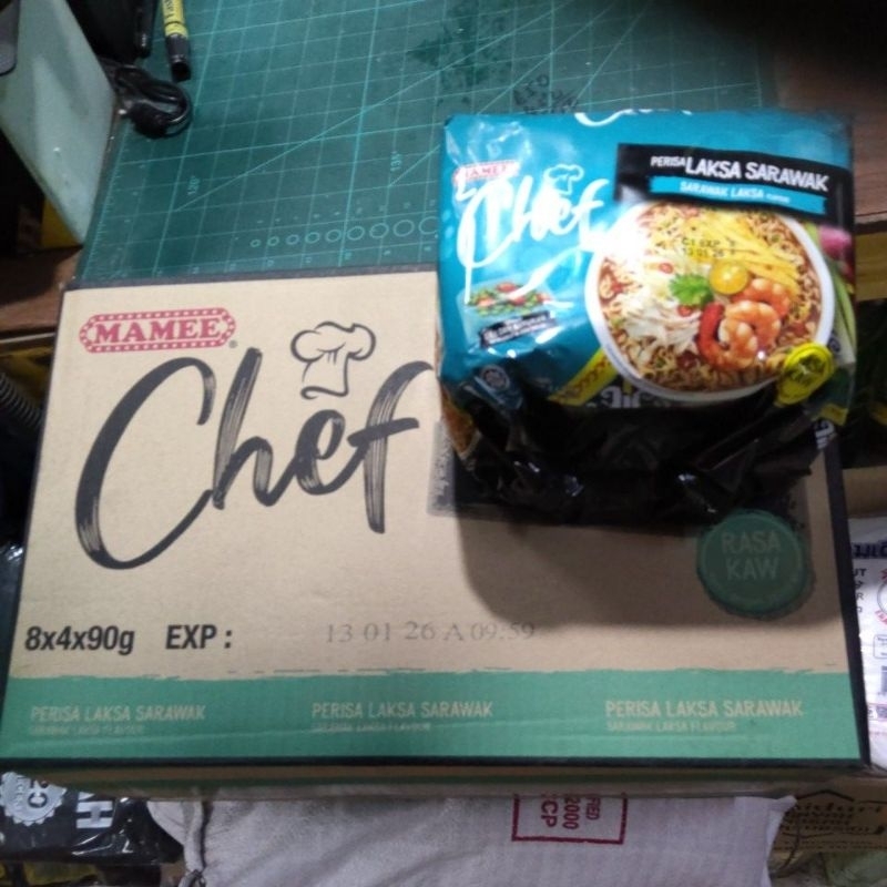 MAMEE CHEF PERISA LAKSA SARAWAK 8X4X90G 1BOX | Shopee Malaysia