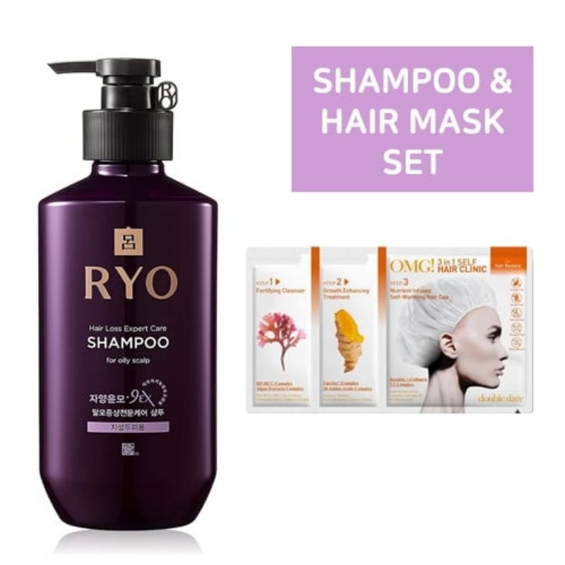 OILY AND SENSITIVE SCALP KOREAN RYO SHAMPOO 400ML | Shopee Malaysia