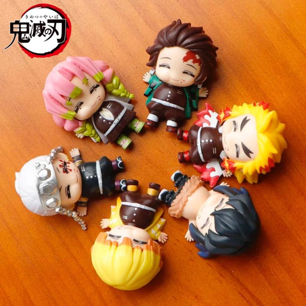 Demon Slayer Kimetsu no Yaiba Manpuku Tanjiro Zenitsu Inosuke Rengoku ...