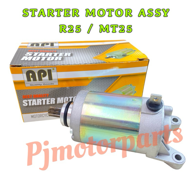 YAMAHA YZF R25 / MT25 ( ORIGINAL API ) STARTER MOTOR ASSY / STARTING ...