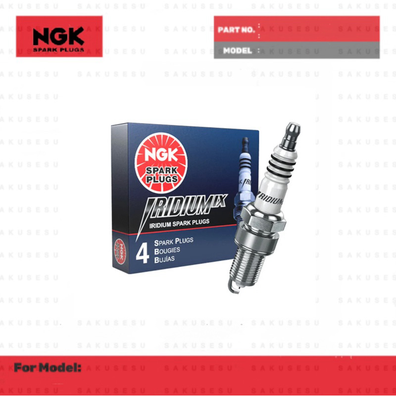 DIFR6D13 NGK Iridium IX spark plug (4pcs per set) for Honda City models ...
