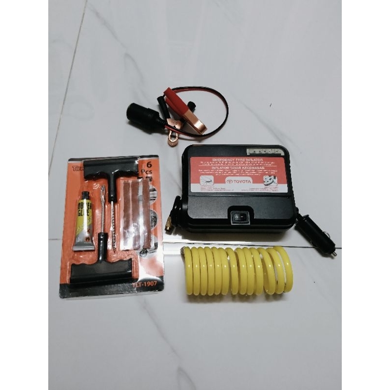 Toyota Pump Tyre Inflator Limited Unit | Shopee Malaysia