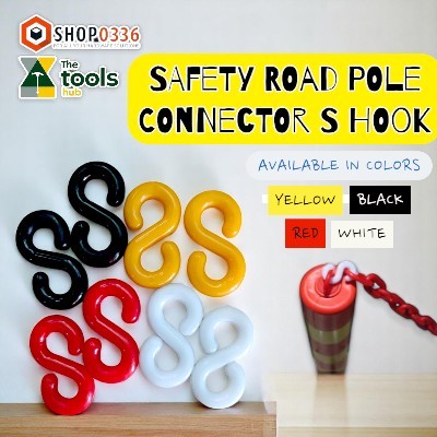TRAFFIC SAFETY ROAD POLE CONNECTOR S HOOK HANGER | Shopee Malaysia
