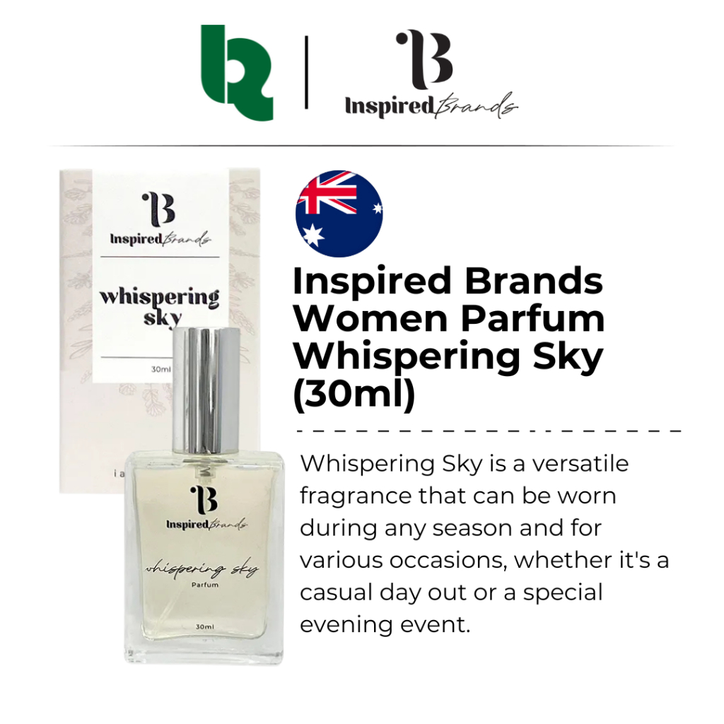 Inspired Brands Women Parfum Whispering Sky (30ml) | Shopee Malaysia
