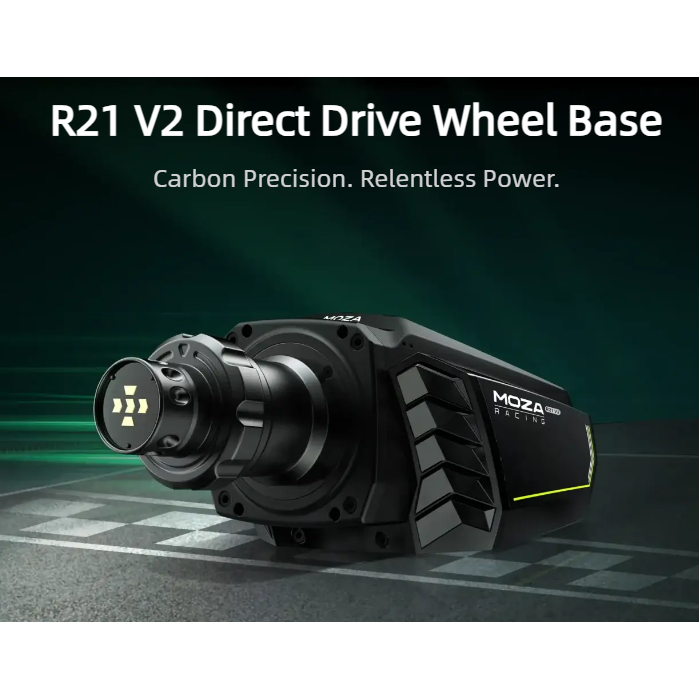 # MOZA RACING R21 V2 - Wheel Base For PC # | Shopee Malaysia