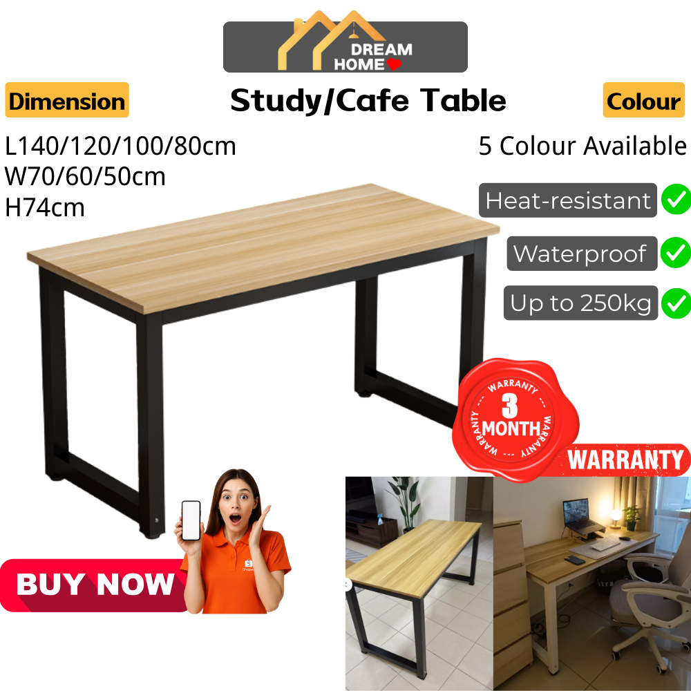 DreamHome Ikea Meja Study Office Table Dining Table Meja Makan Meja ...